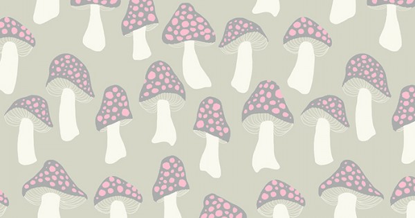 Firefly by Sarah Watts for Ruby Star Society - Mushrooms Ash